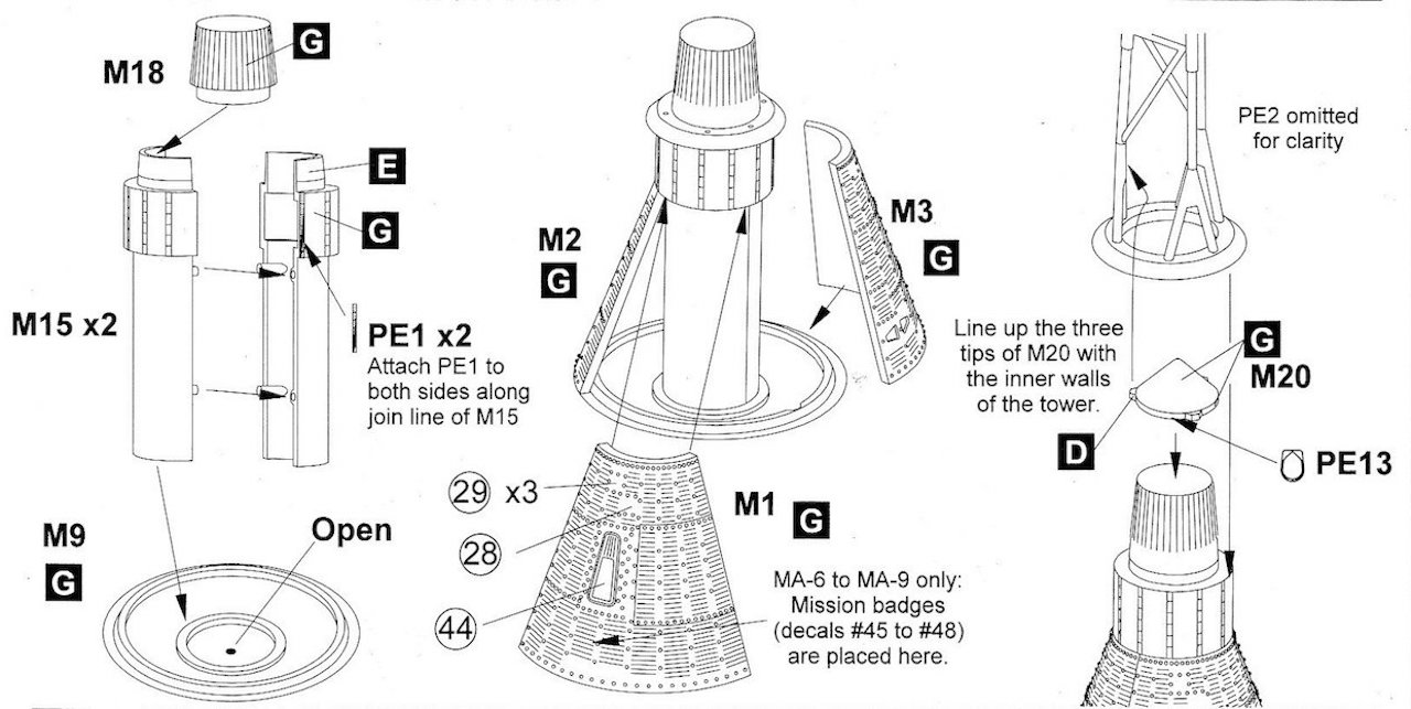 Horizon Models 1:72 Mercury Atlas/Redstone (#2002/#2004) Build Review ...