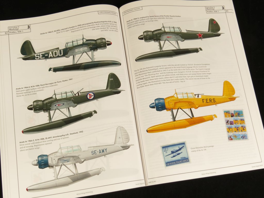 Arado Ar196 - Airframe Album #7 (Valiant Publishing) Review | scalespot.com